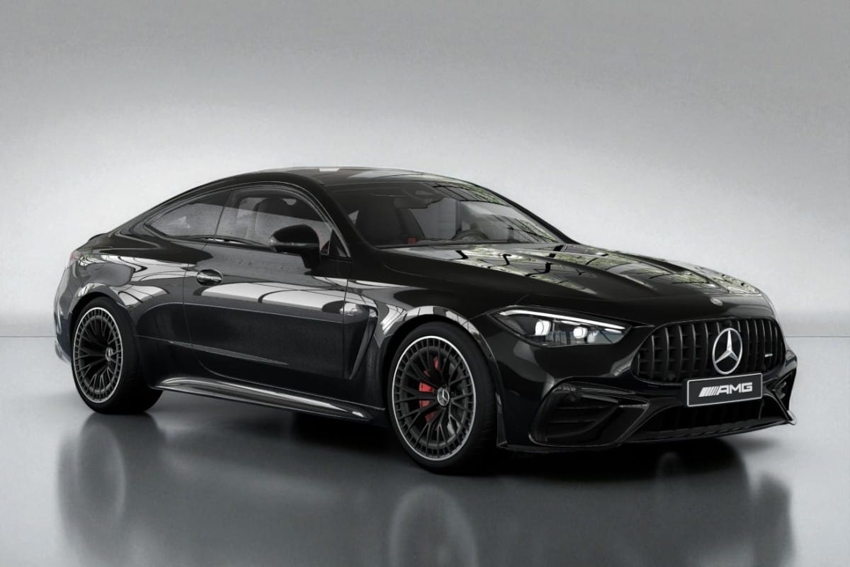 Mercedes-Benz CLE Coupe Metallic Obsidian Black – Check Metallic ...